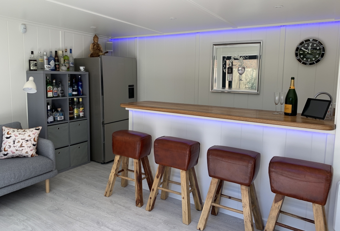 Summer House Bar Case Studies | Bakers Garden Buildings