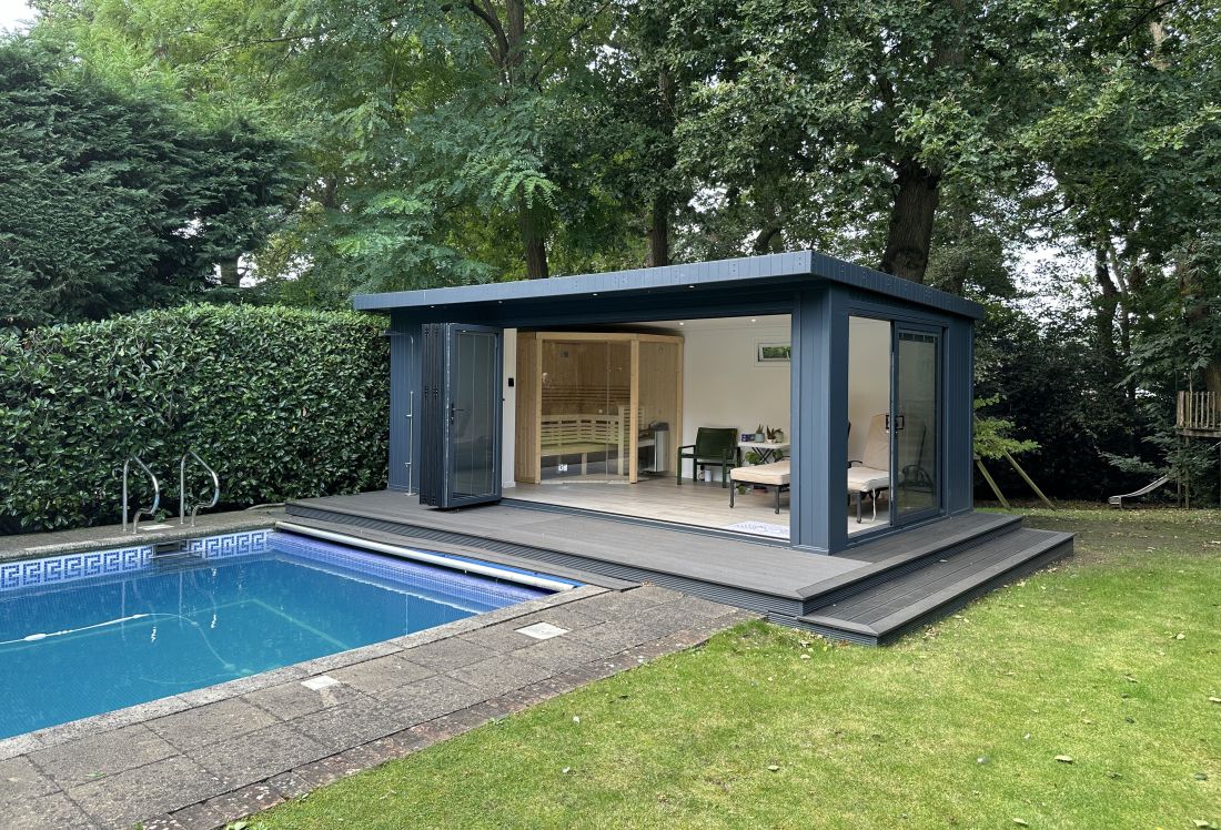 Pool With Sauna in Surrey | Bakers Casestudy