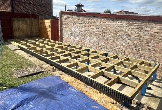 Base Work for Garden Buildings | Bakers Garden Buildings