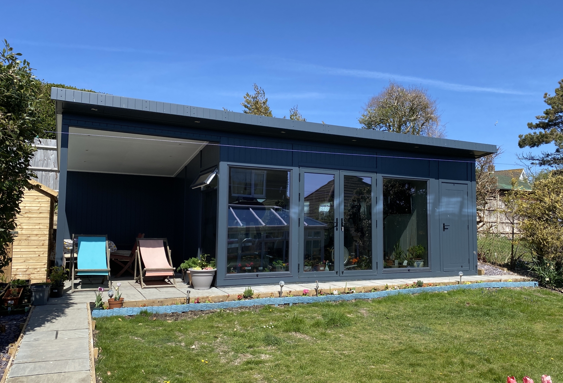 Composite Summer House Case Studies | Bakers Garden Buildings