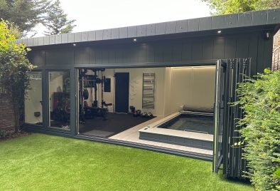 L-Shaped Garden Room - Unique Designs by Bakers Garden Buildings